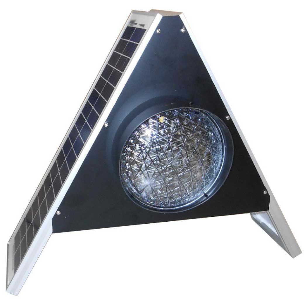 Feu R1 solaire orange clignotant