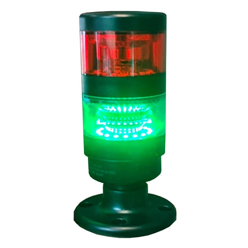 Colonne lumineuse Rouge et Vert