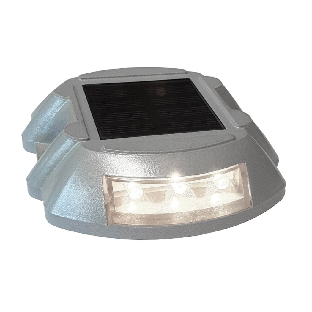 Plot routier lumineux solaire