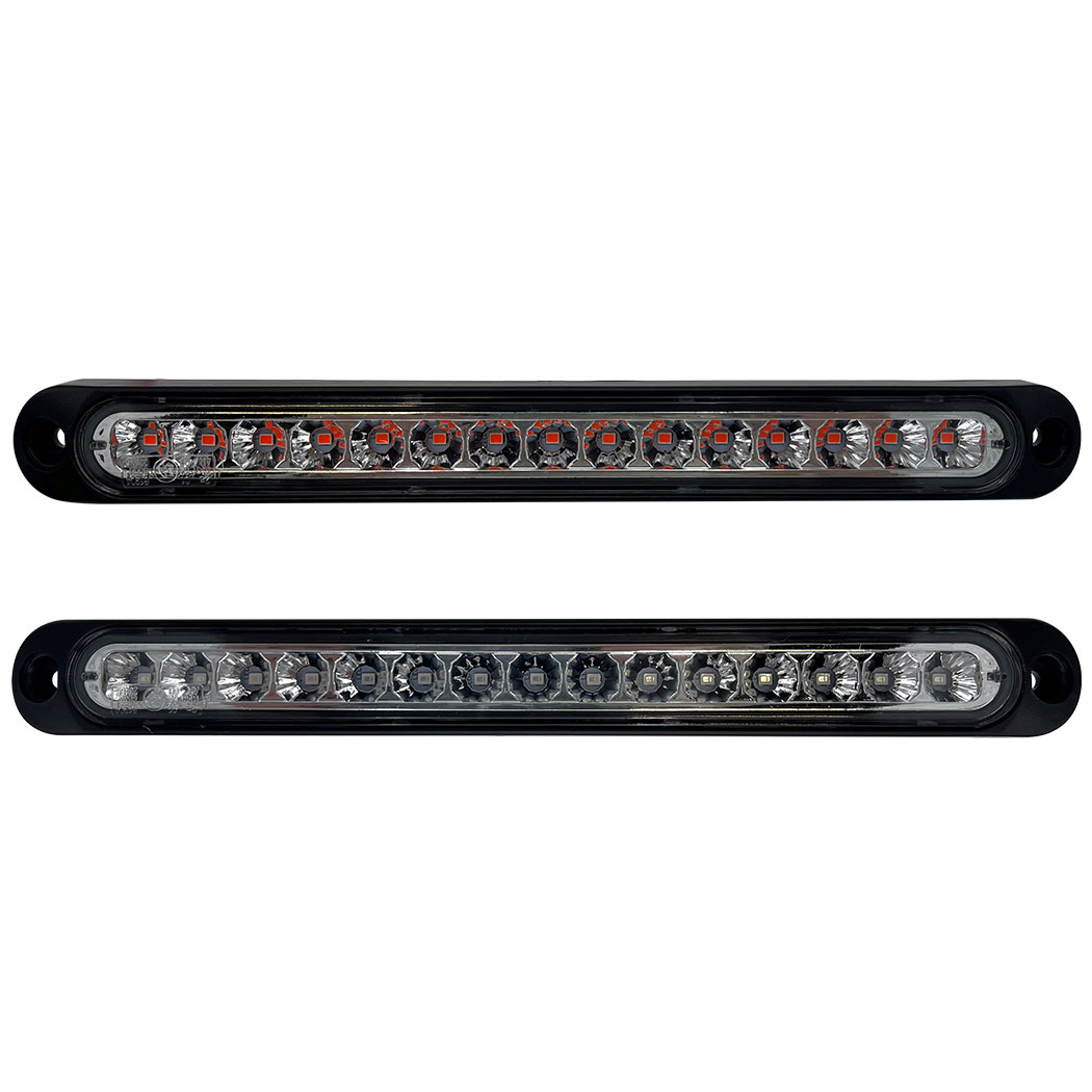 Barrette led feu de quai bicolore rouge/vert